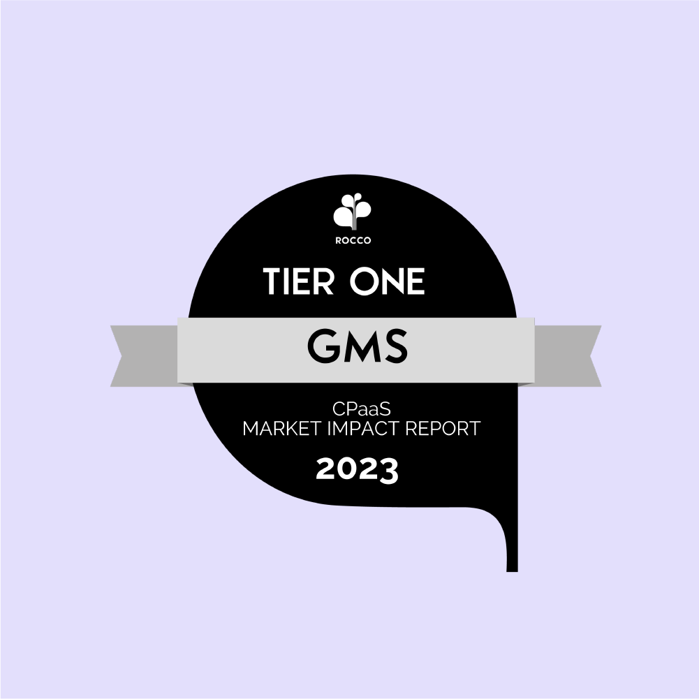 GMS ranked as Tier 1 vendor in ROCCO’s inaugural CPaaS Market Impact ...